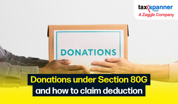 Donations Under Section 80G and How to claim deduction for this